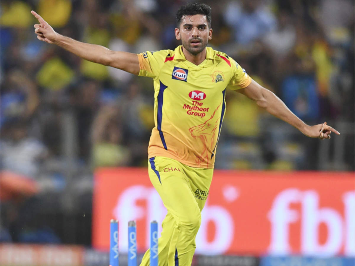 Deepak Chahar CSK Wallpapers - Wallpaper Cave