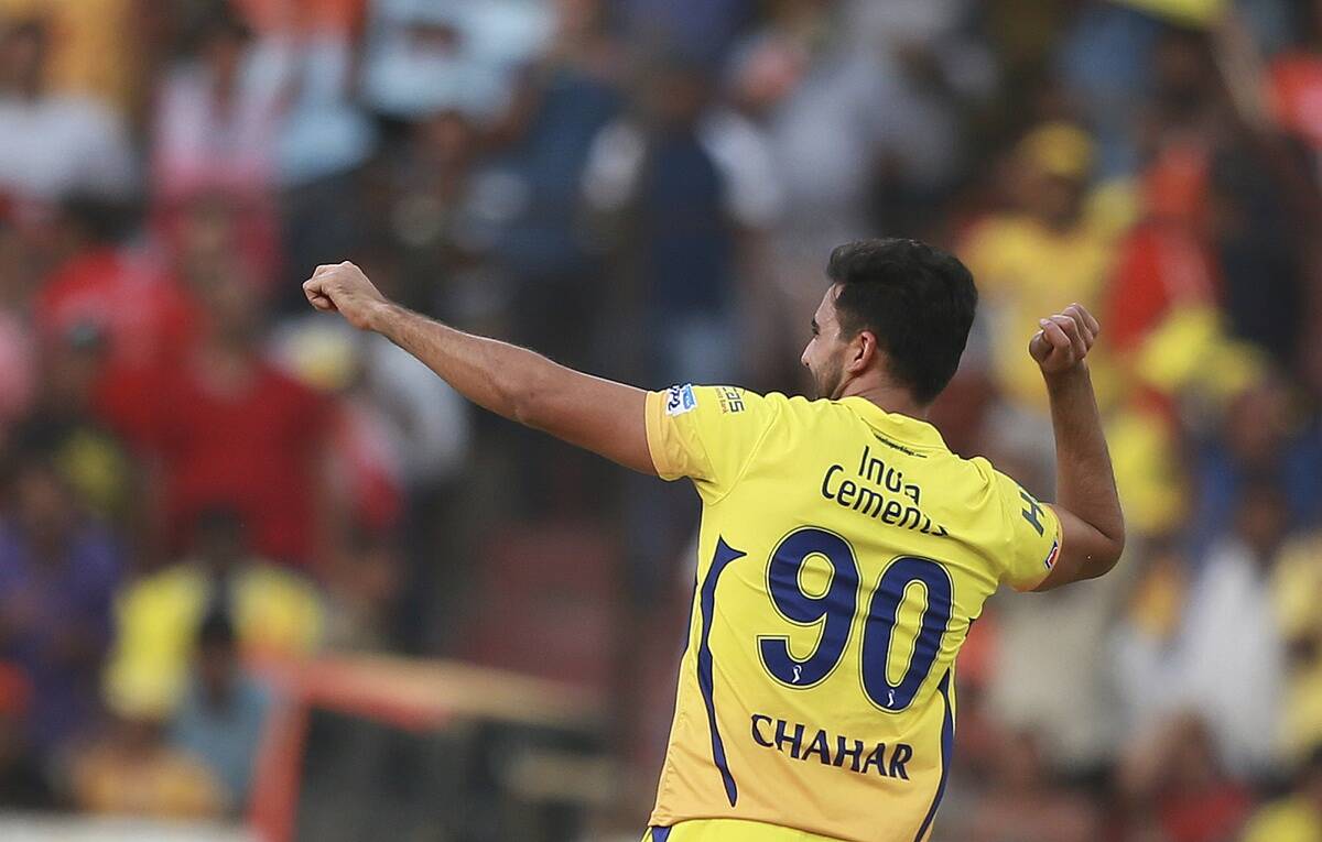 Deepak Chahar CSK Wallpapers - Wallpaper Cave