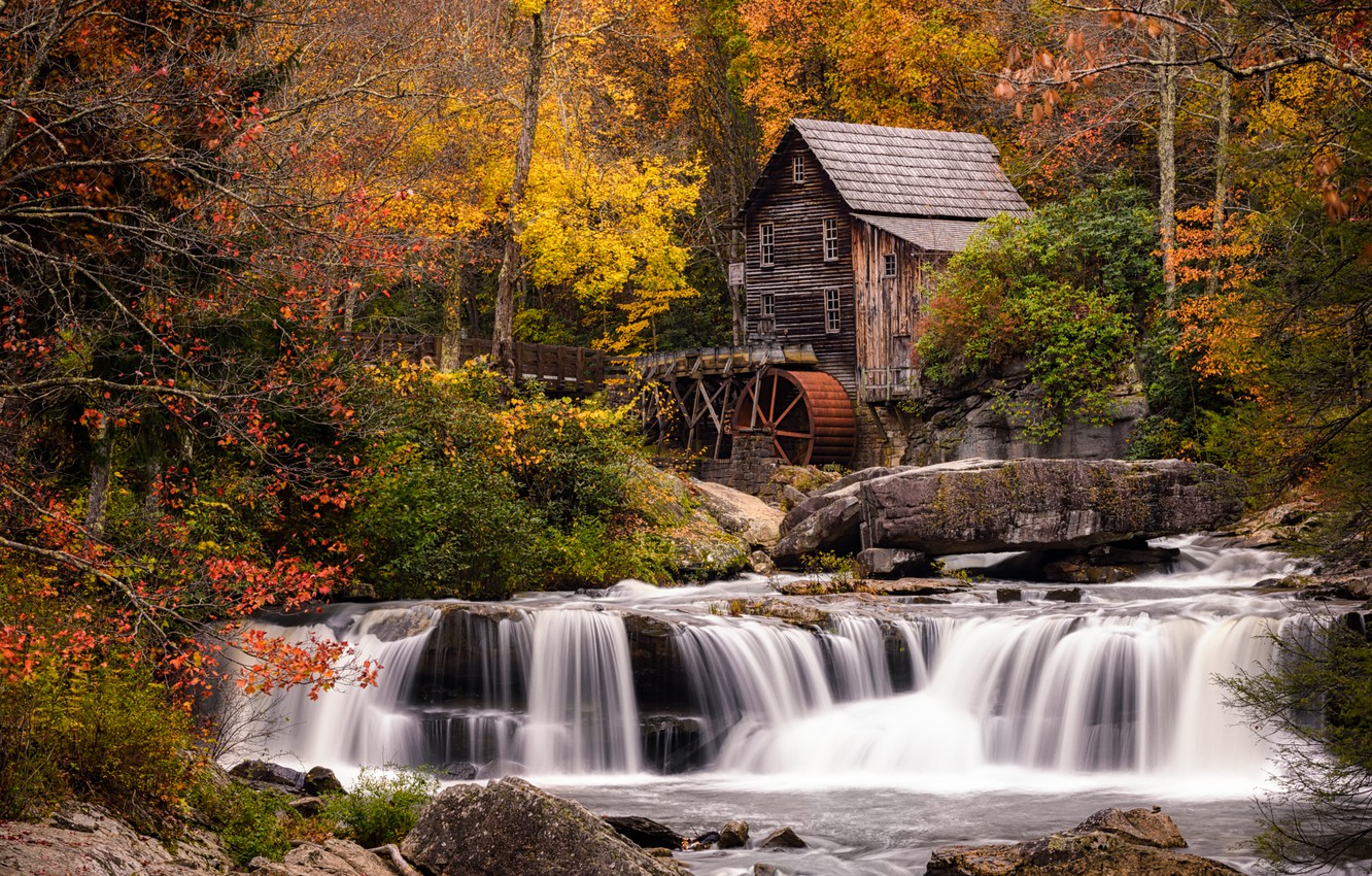 Autumn Forest House Wallpapers - Wallpaper Cave