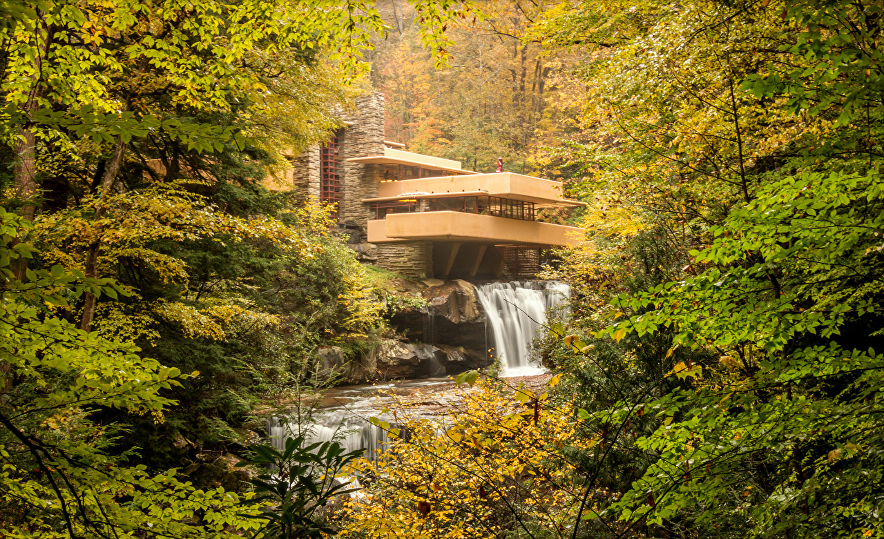 Autumn Forest House Wallpapers - Wallpaper Cave