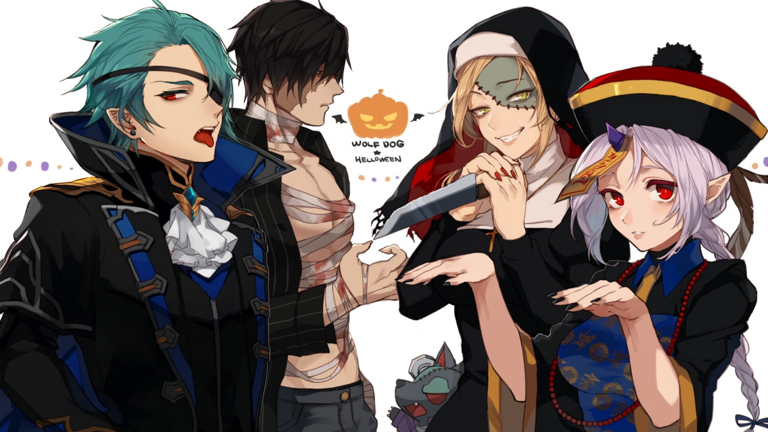 Anime Vampire Halloween Wallpapers - Wallpaper Cave