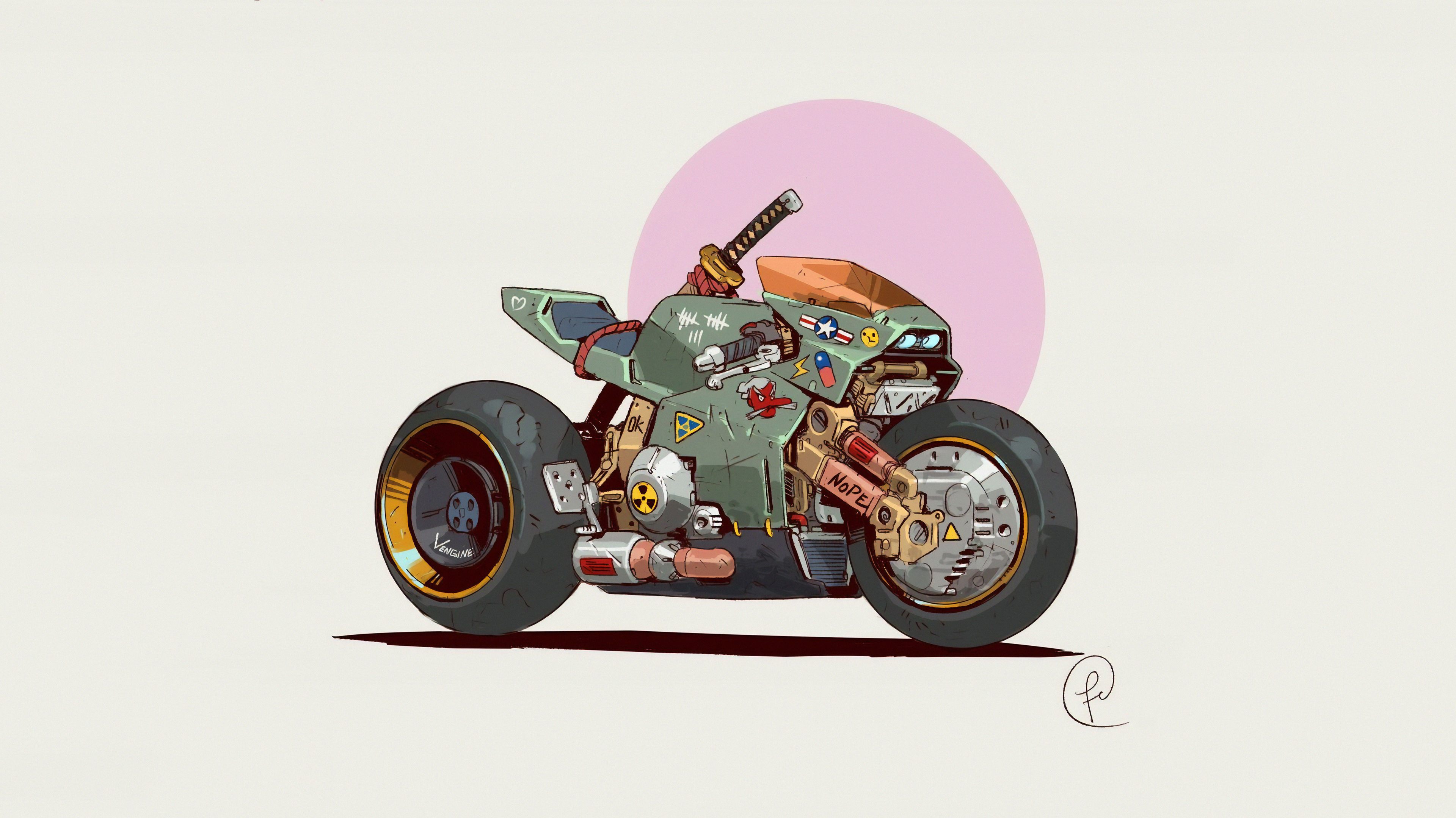 Retro Motorcycle Wallpapers - Wallpaper Cave