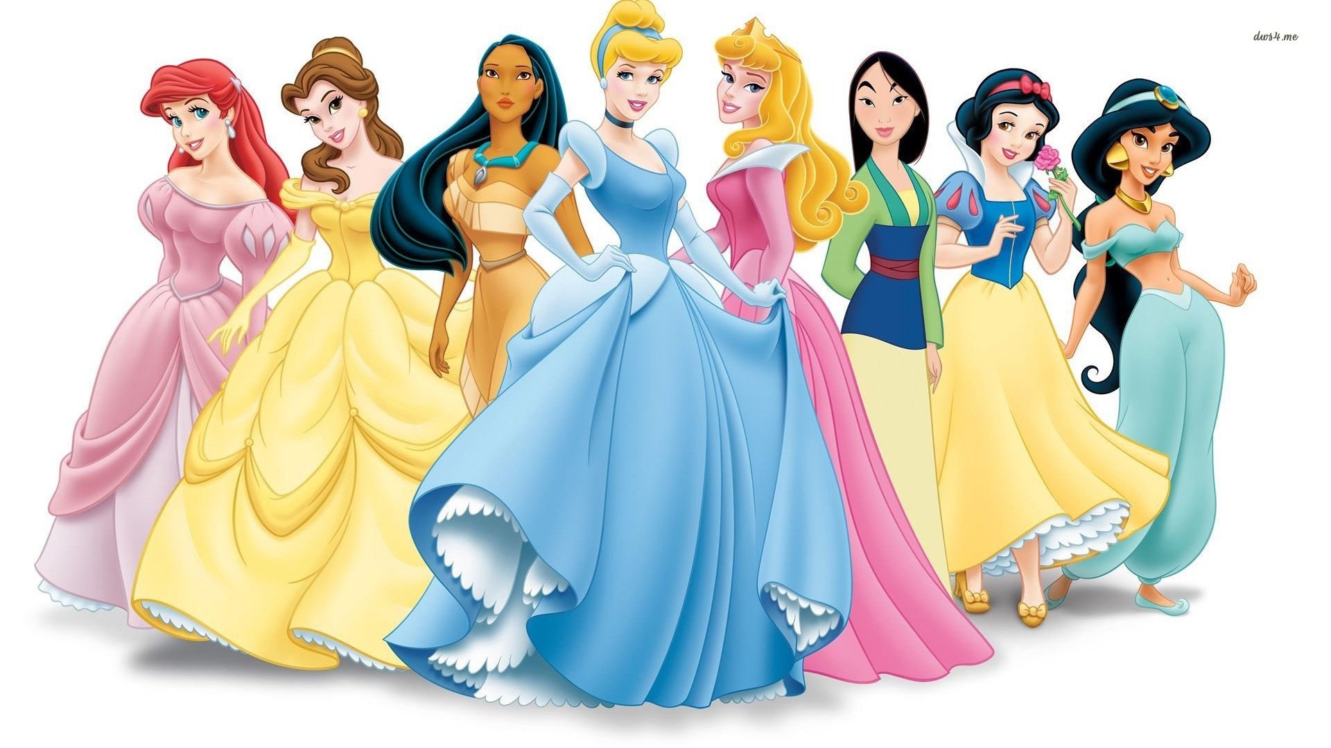 Cartoon Disney Princesses Wallpapers - Wallpaper Cave