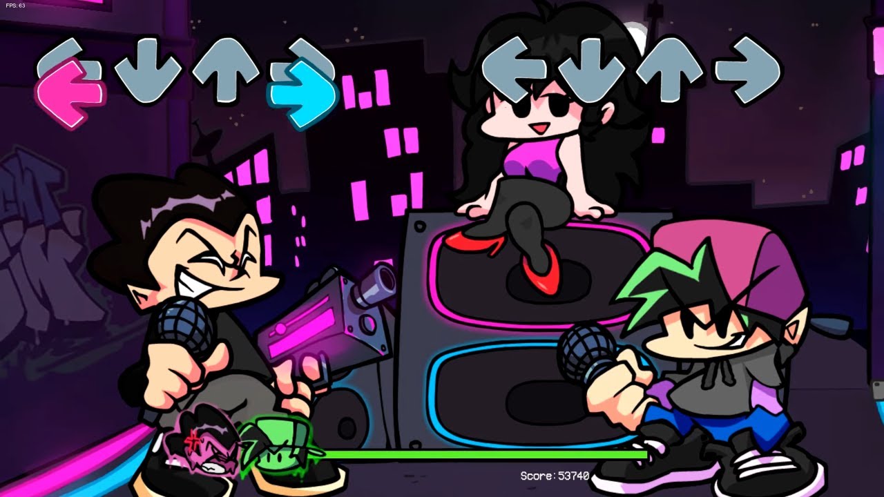 Neon FNF Wallpapers - Wallpaper Cave