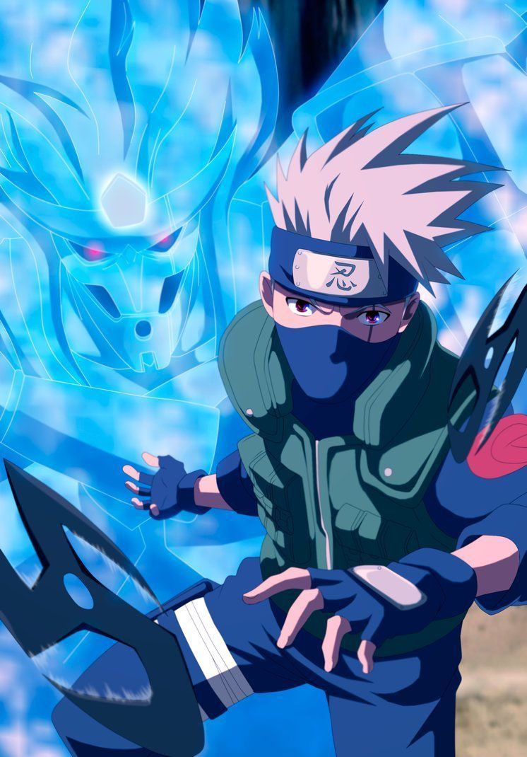 Kakashi Blue Wallpapers - Wallpaper Cave