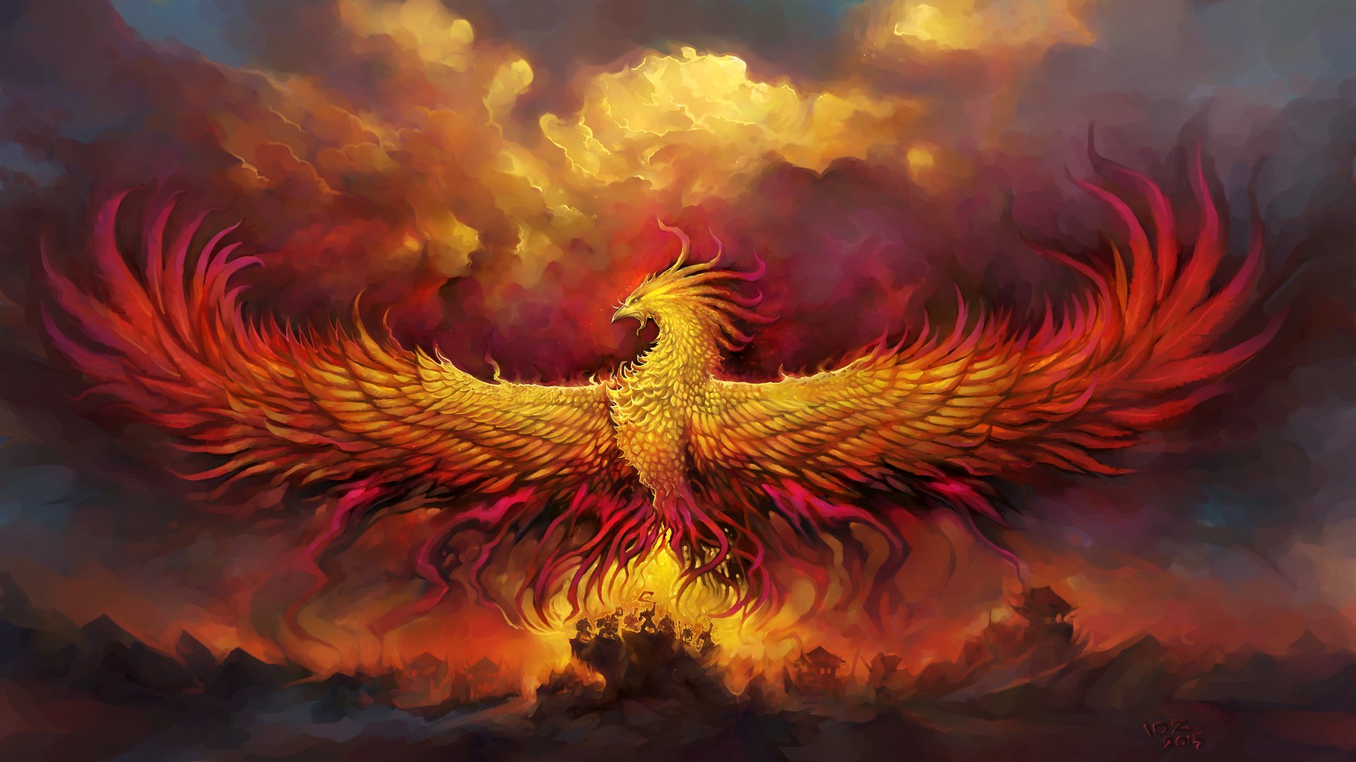 Mythical Phoenix Wallpapers - Wallpaper Cave