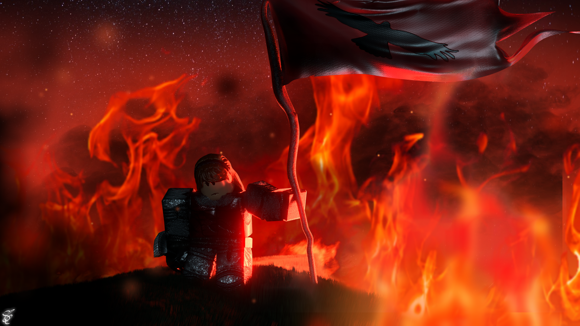 Roblox Fire Wallpapers - Wallpaper Cave