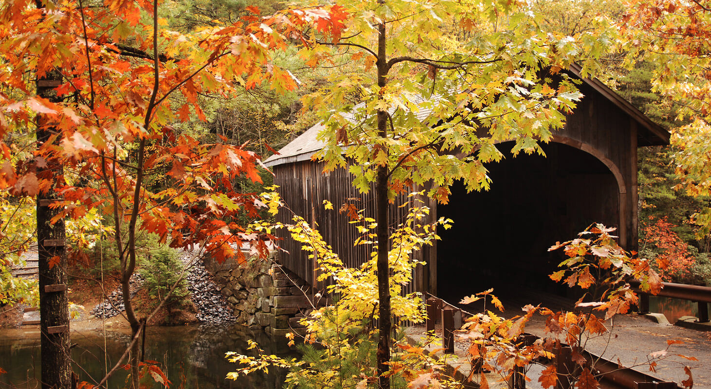 Autumn Covered Bridges Wallpapers - Wallpaper Cave