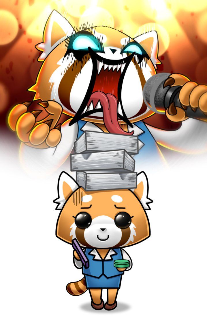 Red Panda Aggretsuko Wallpapers - Wallpaper Cave