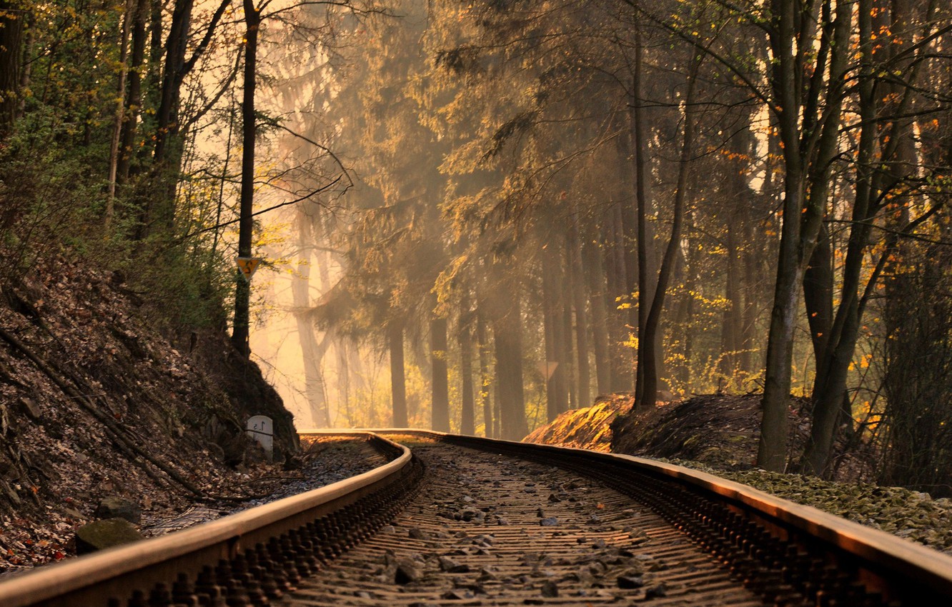Autumn Railroad Wallpapers - Wallpaper Cave