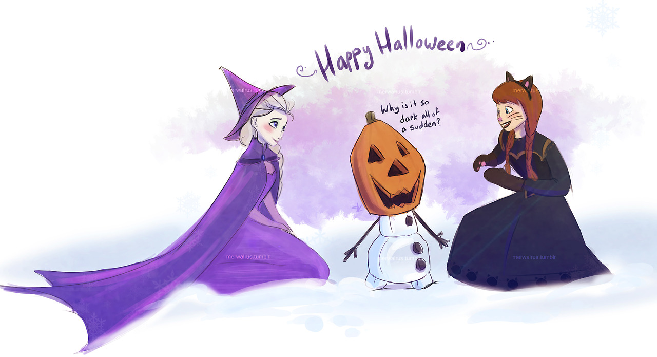 Halloween Frozen Wallpapers - Wallpaper Cave