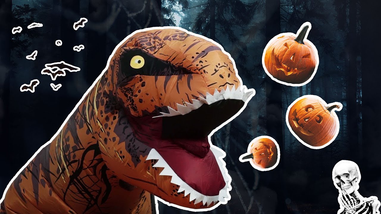 Dinosaur Halloween Wallpapers - Wallpaper Cave