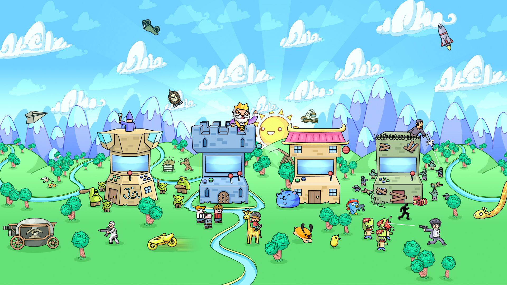 Cat Game Wallpapers - Wallpaper Cave