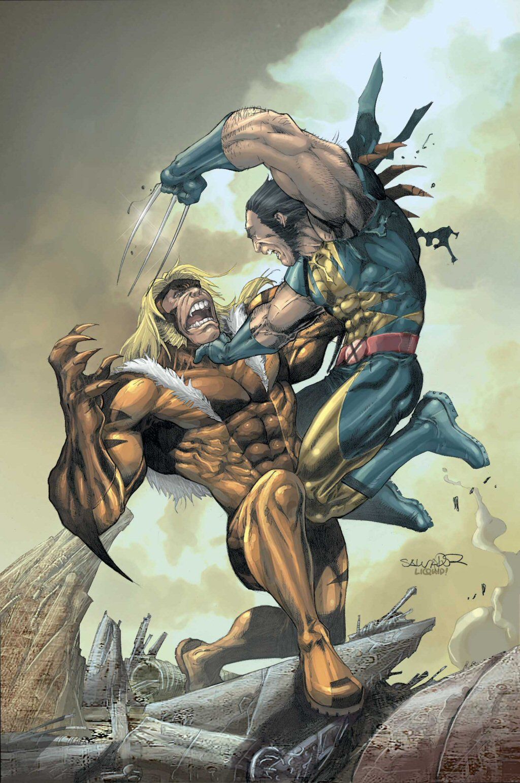 Wolverine Vs Sabretooth Wallpapers - Wallpaper Cave