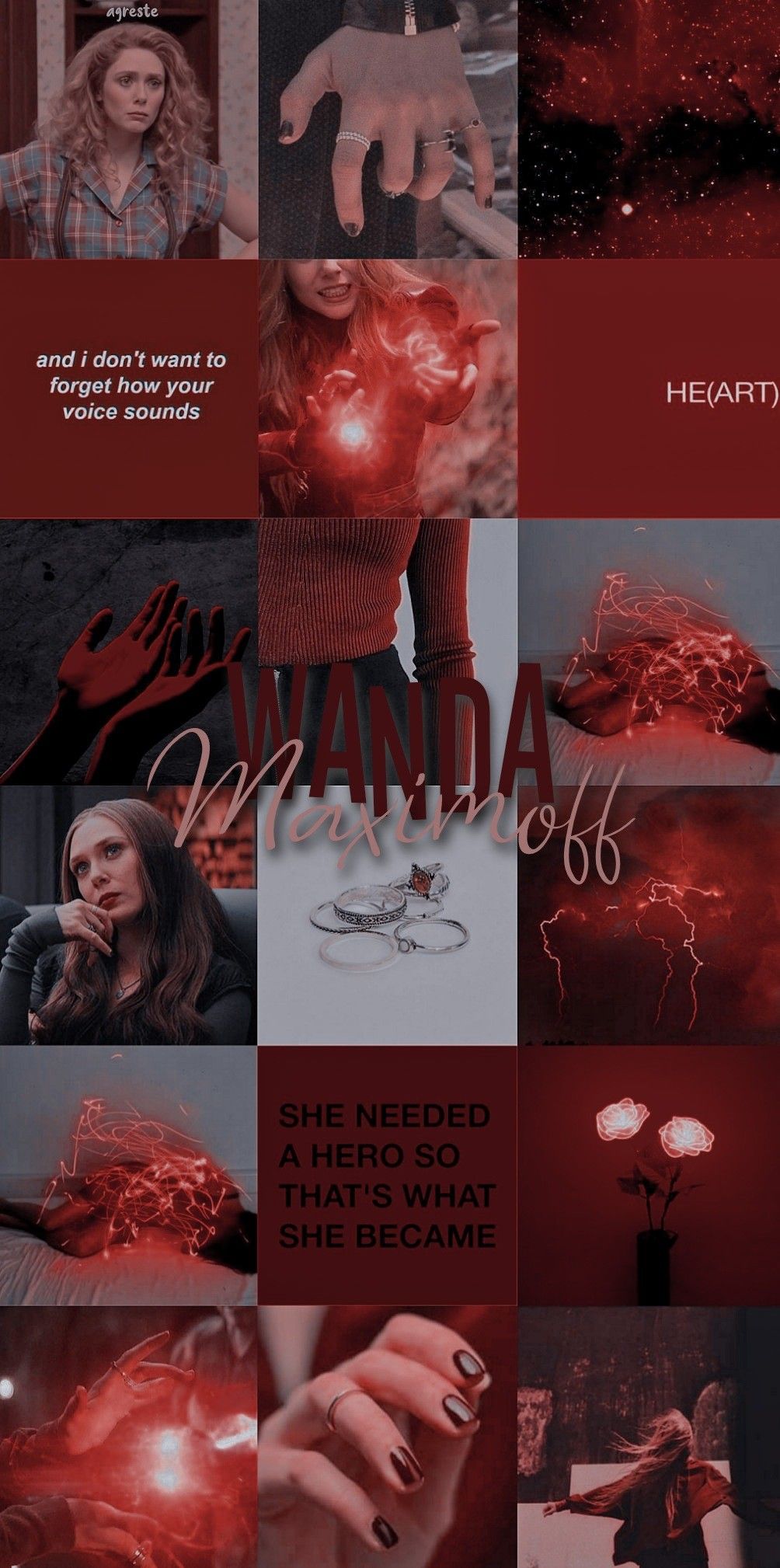 Wanda Maximoff Aesthetic Wallpapers - Wallpaper Cave