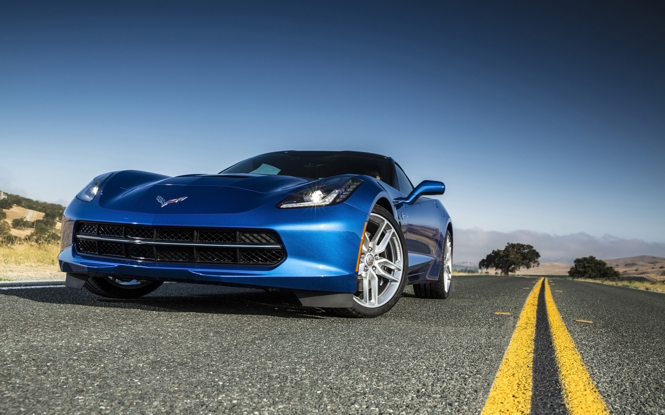 Blue Corvette Wallpapers - Wallpaper Cave