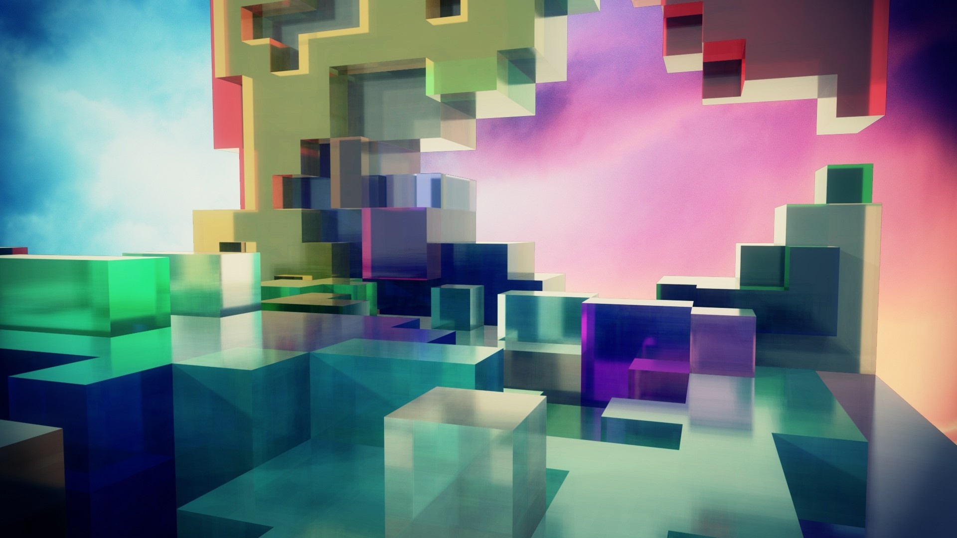 Voxel Wallpapers - Wallpaper Cave