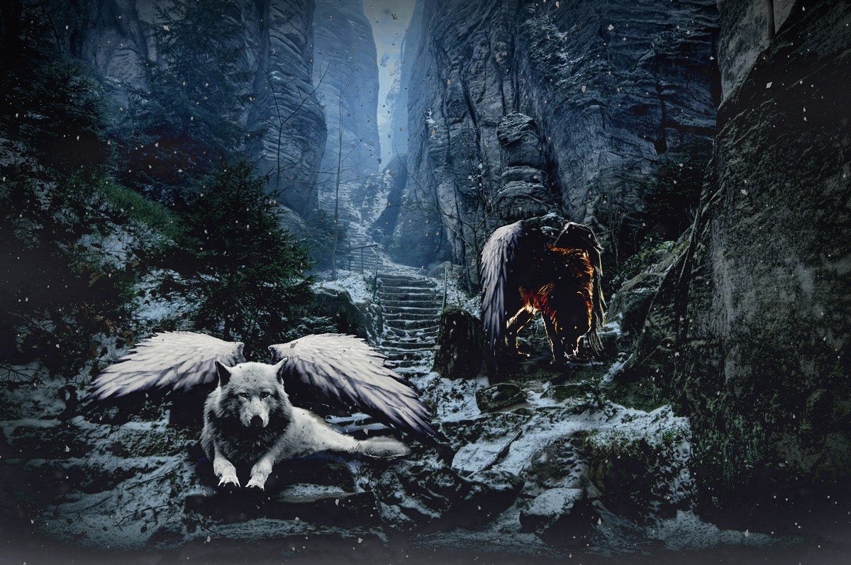 Horned Angels Wallpapers - Wallpaper Cave
