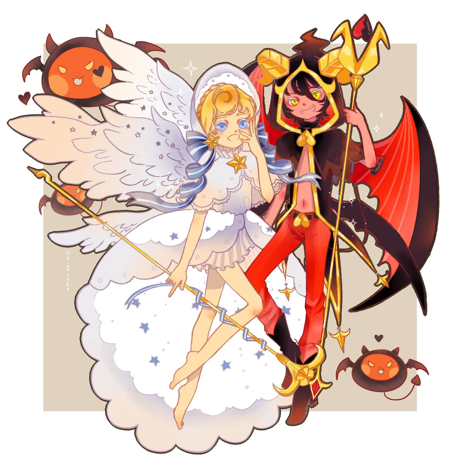 Horned Angels Wallpapers - Wallpaper Cave