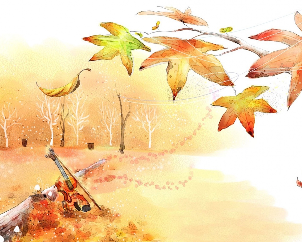 Autumn Digital Art Wallpapers - Wallpaper Cave
