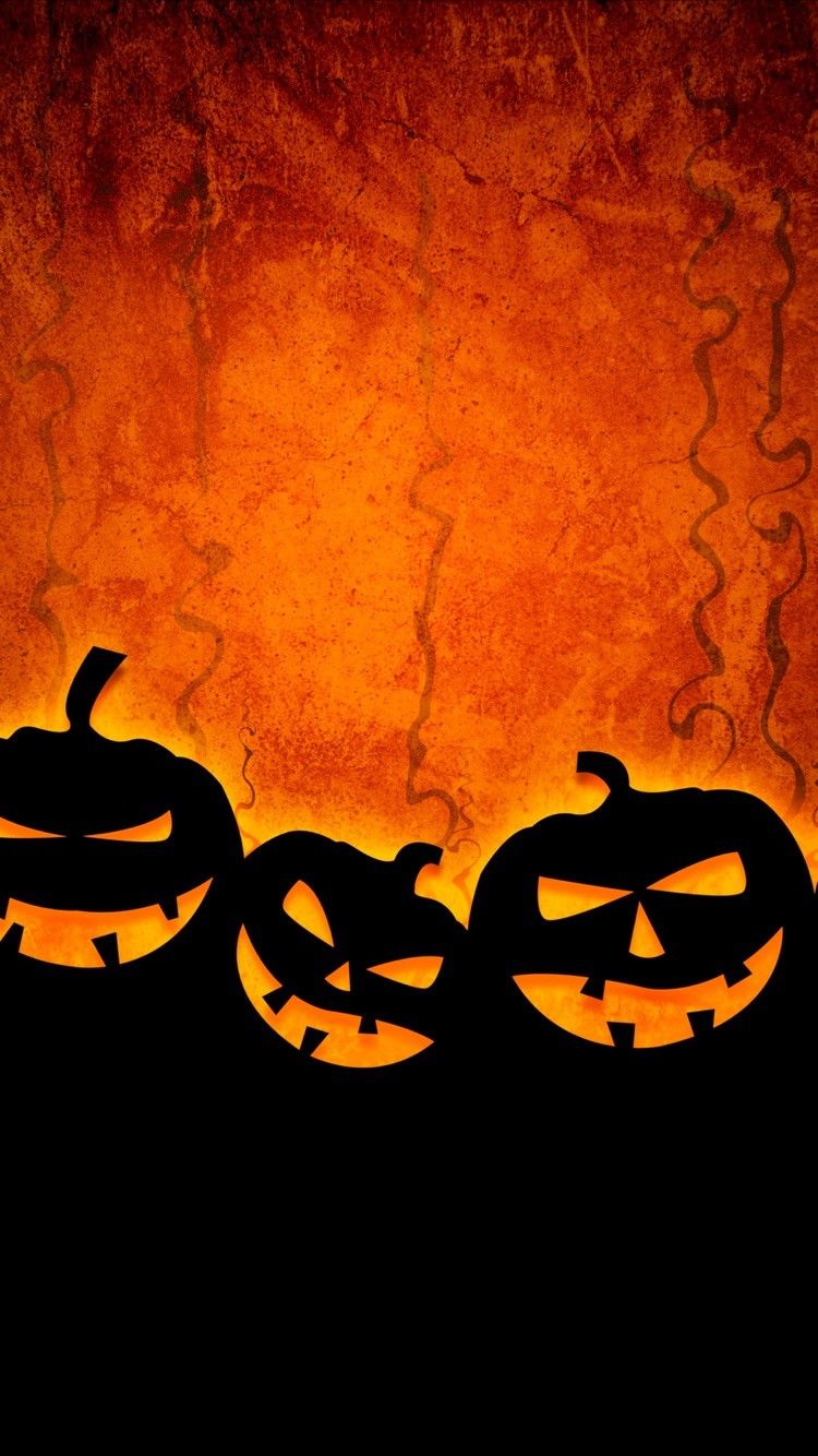 Scary Halloween Orange Wallpapers - Wallpaper Cave