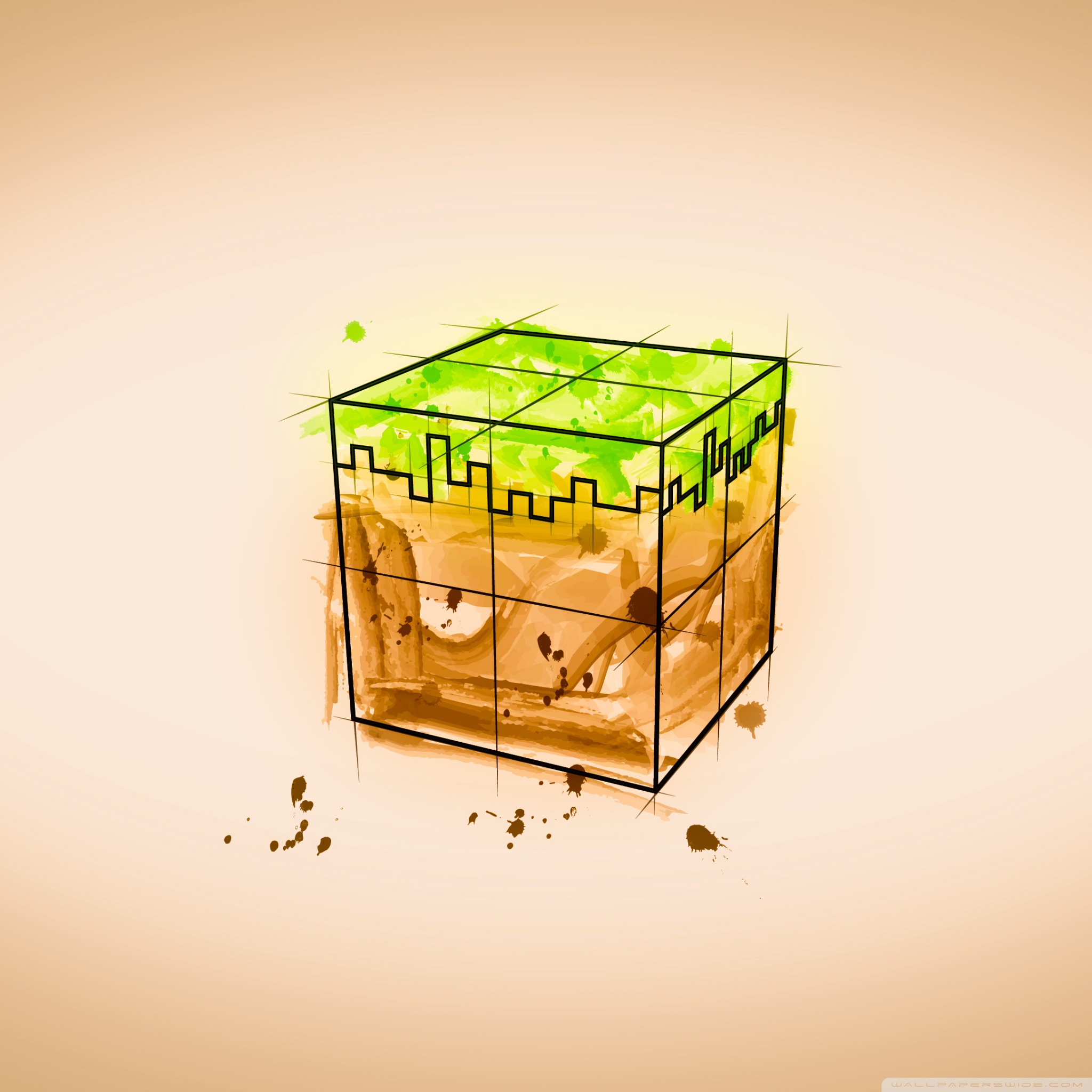 Minecraft One Block Wallpapers - Wallpaper Cave