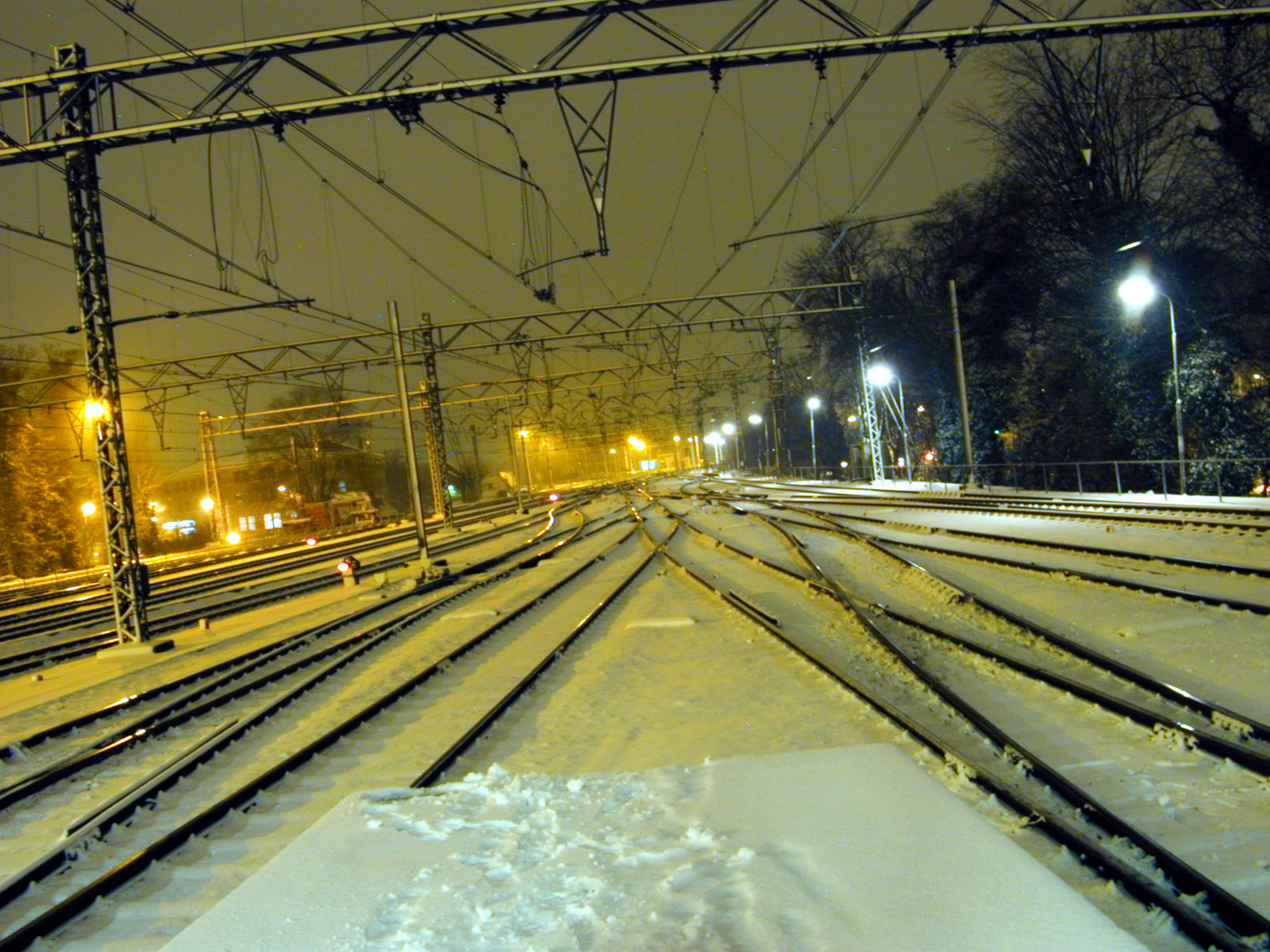 Train Tracks Winter Wallpapers - Wallpaper Cave