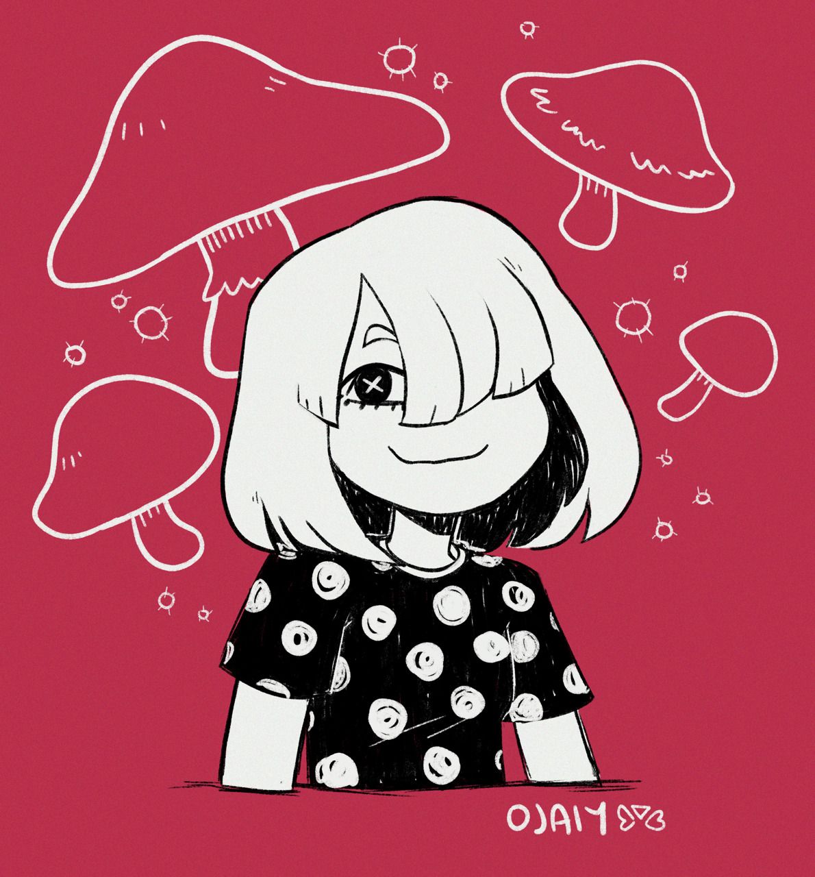 Mushroom Anime Person Wallpapers - Wallpaper Cave