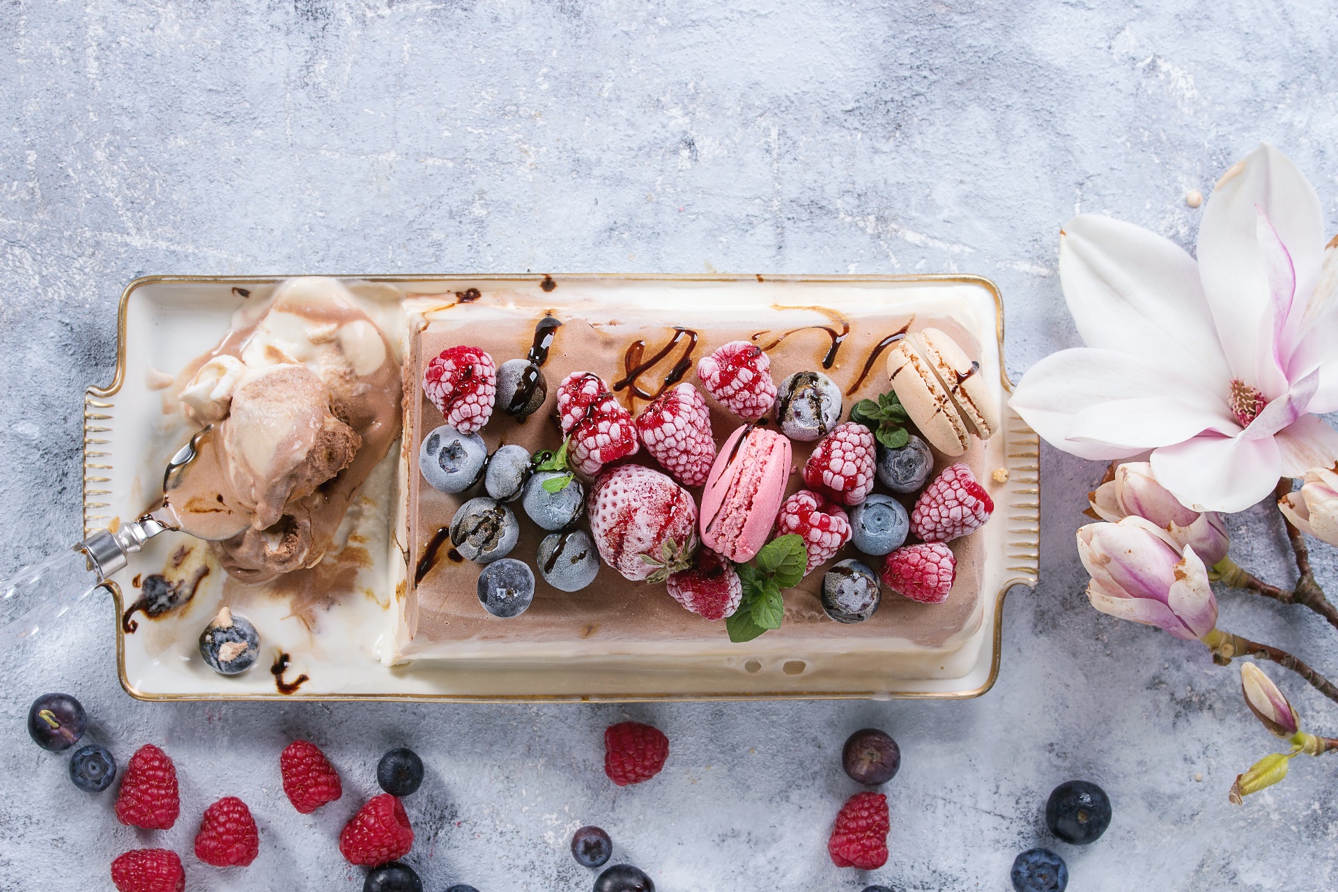 Berries And Cream Wallpapers - Wallpaper Cave