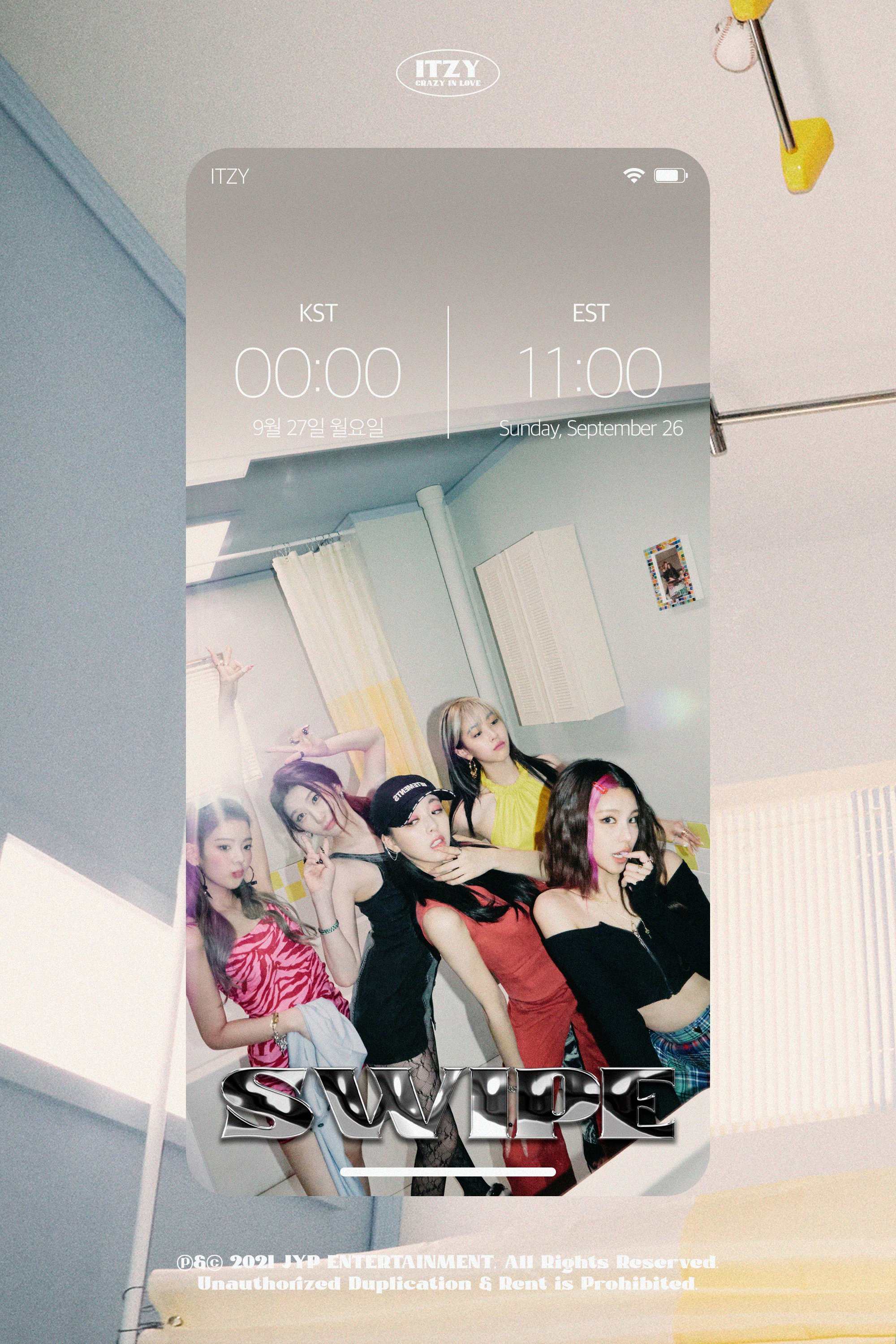 Swipe Itzy Wallpapers - Wallpaper Cave