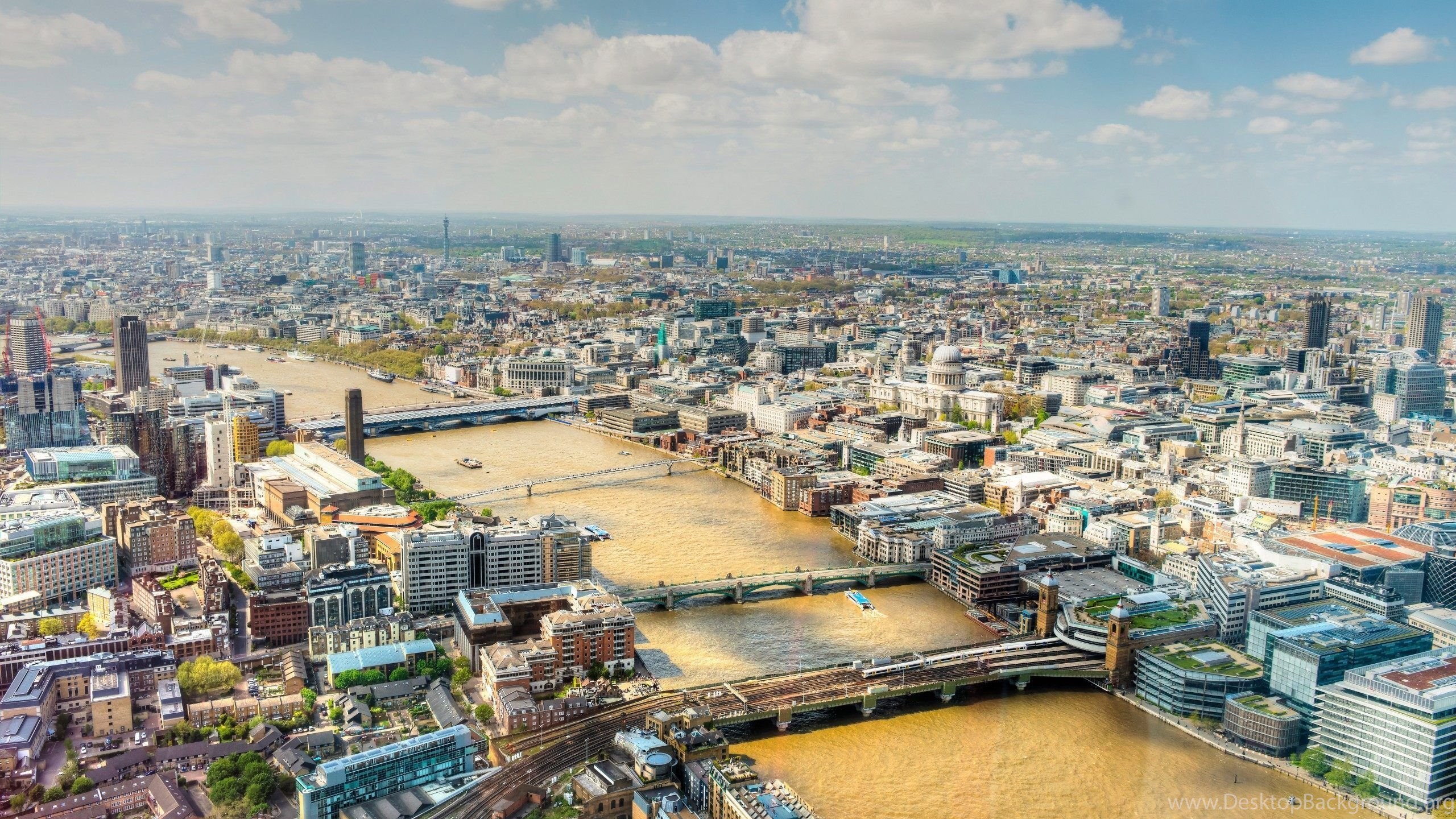 Aerial View River Wallpapers - Wallpaper Cave