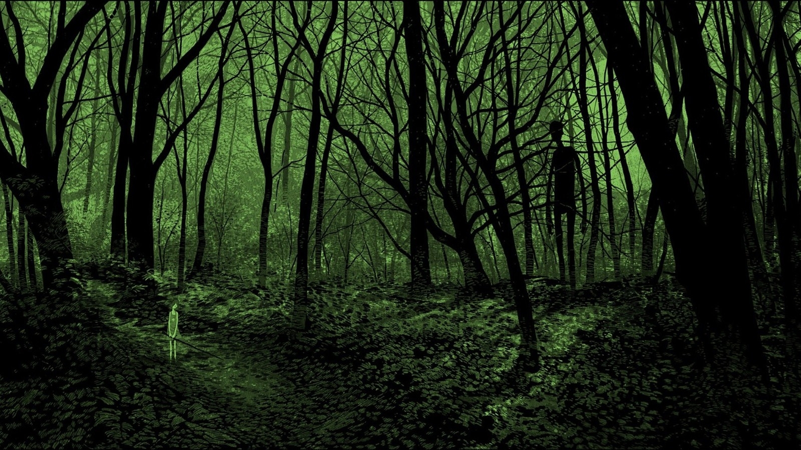 Horror Forest Wallpapers - Wallpaper Cave