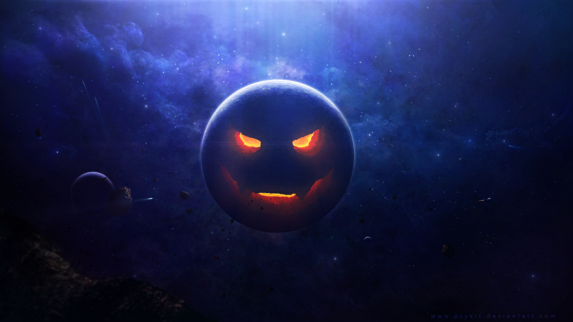Halloween Space Wallpapers - Wallpaper Cave