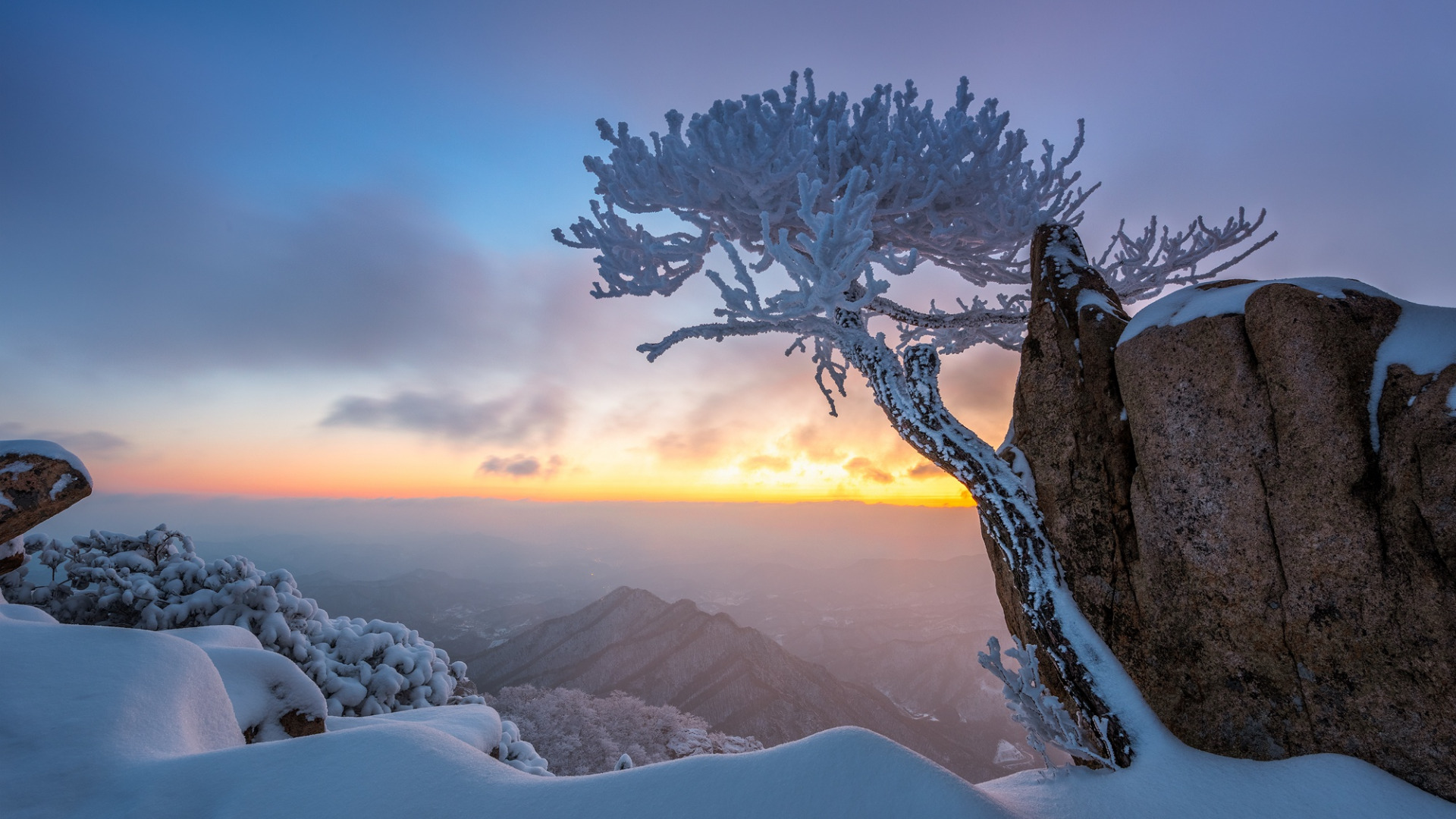 South Korea Winter Snow Wallpapers - Wallpaper Cave