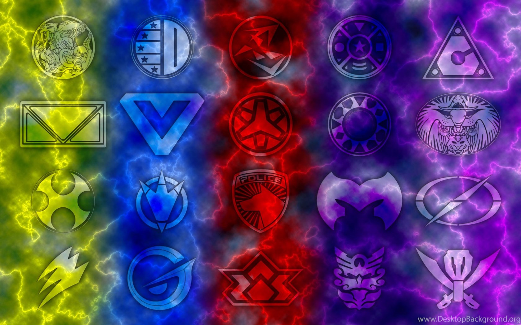 Power Rangers Logo Wallpapers - Wallpaper Cave