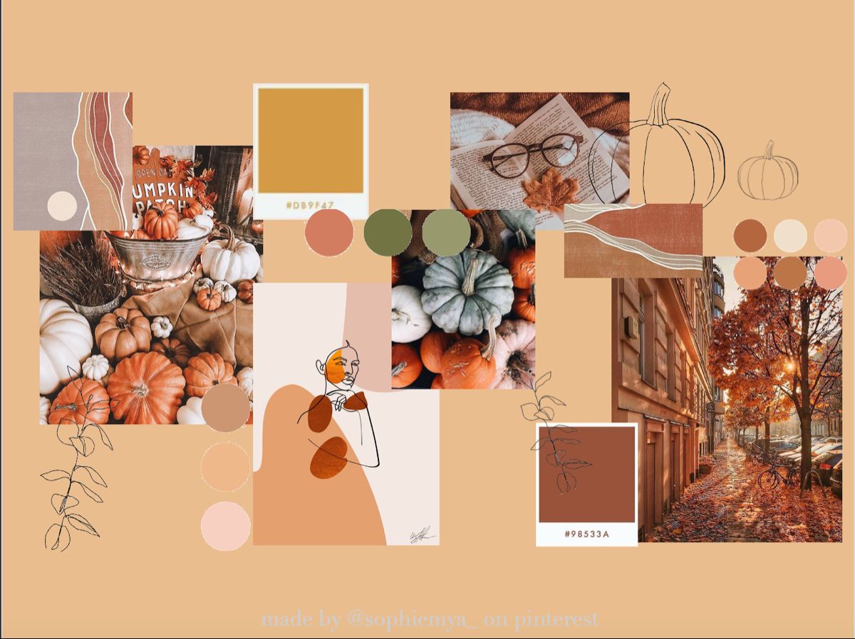 Autumn Beige Aesthetic Laptop Wallpapers - Wallpaper Cave