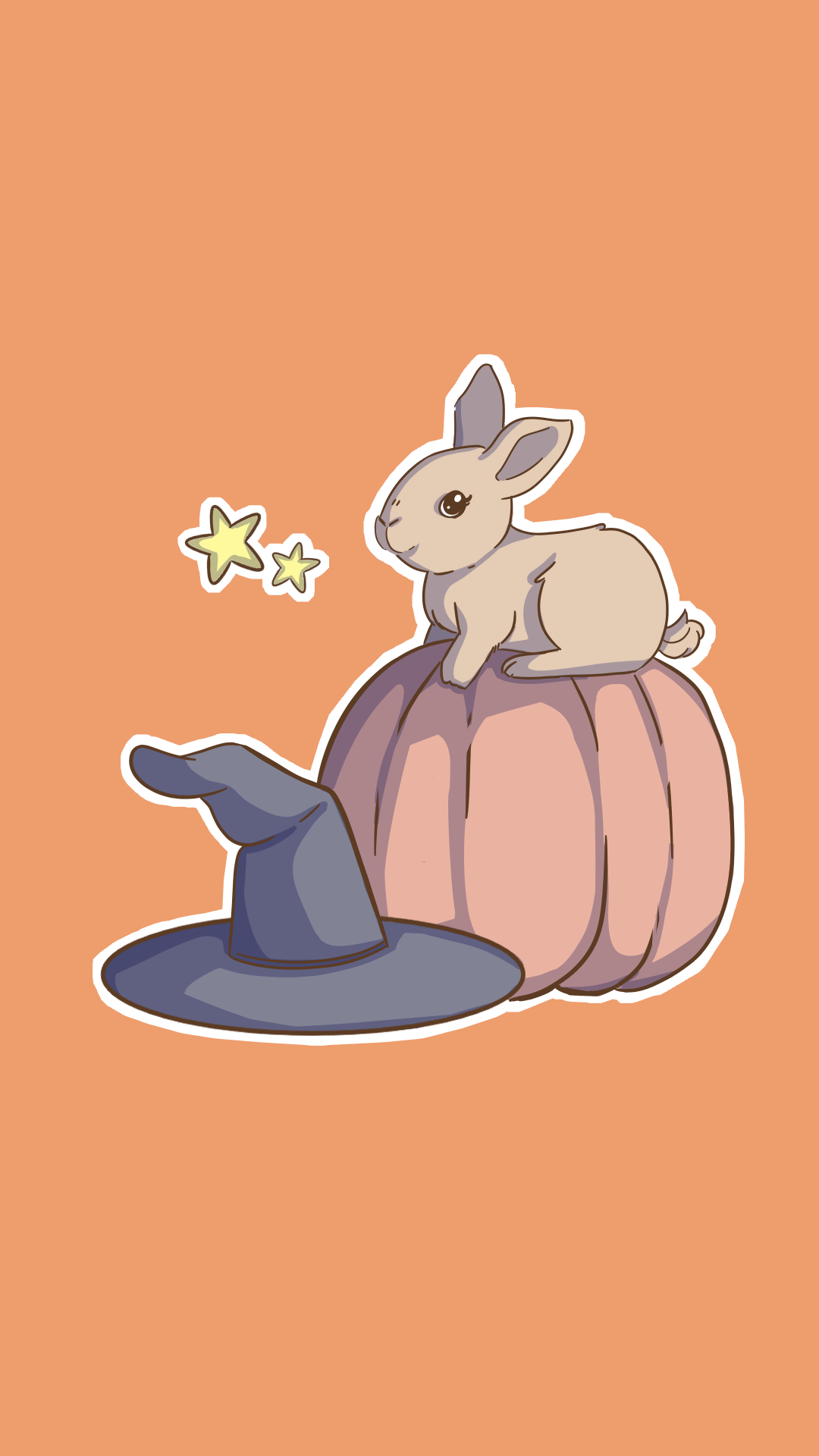 Cute Halloween Rabbits Wallpapers - Wallpaper Cave