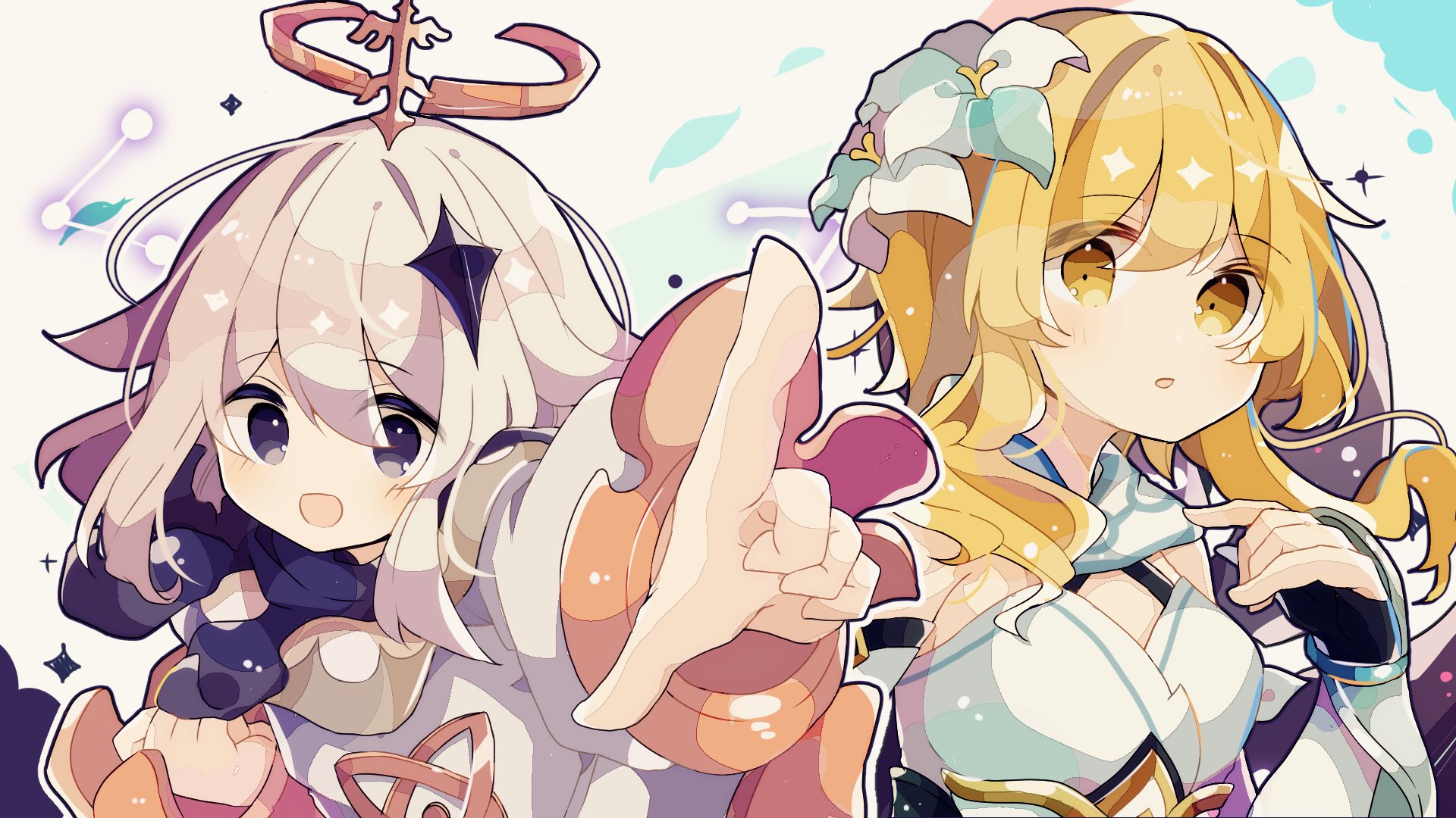 Lumine And Paimon Wallpapers - Wallpaper Cave