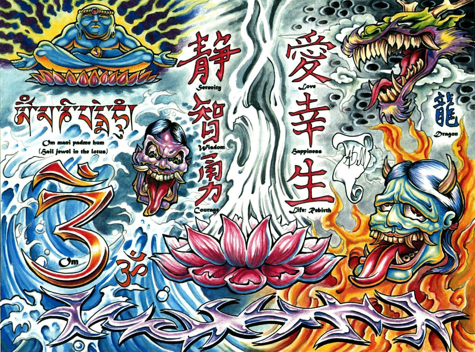 Tattoo Backgrounds - Wallpaper Cave